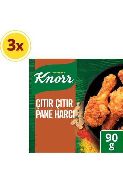 Knorr Çıtır Pane Harcı 90 gr x 3
