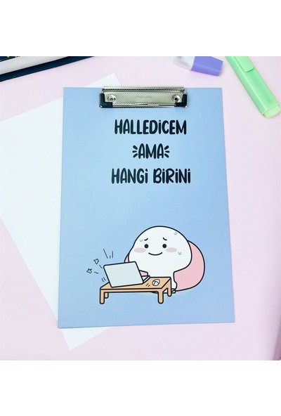 Giftmoda Halledicem Ama Hangi Birini Tasarımlı Sekreterlik