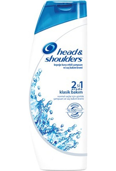 Head & Shoulders Şampuan 400 ml 2/1 Klasik Bakım Head & Shoulders Şampuan 400 ml 2/1 Klasik Bakım