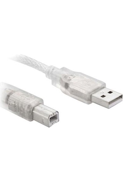 Giftmatik Center Transformacion USB Yazıcı Kablosu 2.0 Şeffaf 3 Metre 247010 6 Lı Paket Giftmatik Center Transformacion USB Yazıcı Kablosu 2.0 Şeffaf 3 Metre 247010 6 Lı Paket