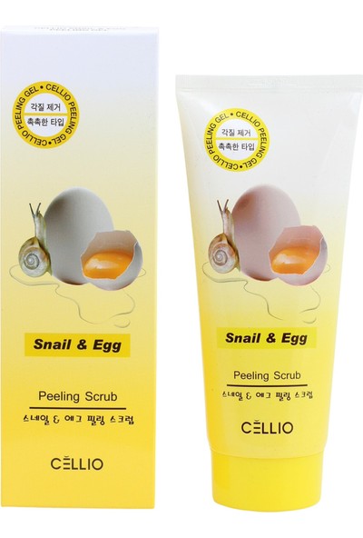 Dr. Cellio Gözenek Temizleyici ve Küçültücü Leke Açıcı Snail Egg Peeling Scrub 180ML Büyük Boy Hızlı Etki Kore Beauty Dr. Cellio Gözenek Temizleyici ve Küçültücü Leke Açıcı Snail Egg Peeling Scrub 180ML Büyük Boy Hızlı Etki Kore Beauty