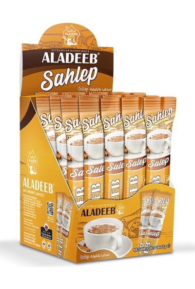 Aladeeb Tarçınlı Salep Içecek Tozu 24’lü x 17 gr