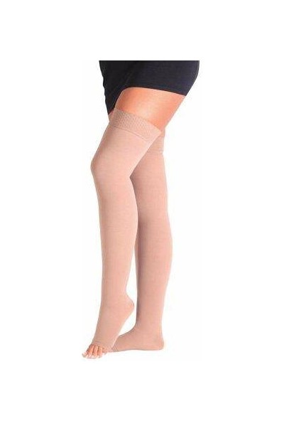 Varisocks Diz Üstü Ba Siyah Variss Çorabı No:5