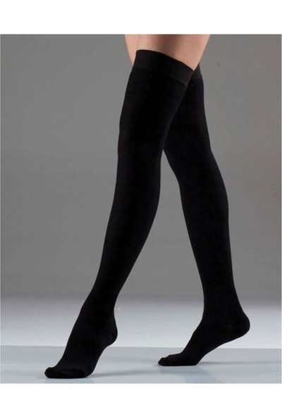 Varisocks Diz Üstü Bk Siyah Variss Çorabı No:1