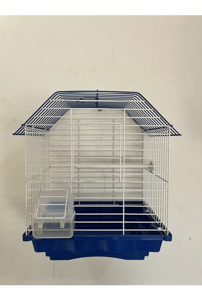 Dost Akvaryum Muhabbet Kuşu Kafesi Mavi