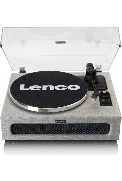 Lenco LS-440 Gy Gri 4 Hoparlörlü Bluetoothlu Pikap Plak Çalar Lenco LS-440 Gy Gri 4 Hoparlörlü Bluetoothlu Pikap Plak Çalar