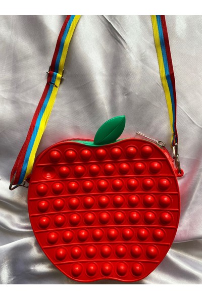 KUB Design Popit Çanta Elma Modeli KUB Design Popit Çanta Elma Modeli