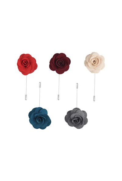 Catteo 5'li Erkek Buket Broş -Çok Renkli (Yurt Dışından) Catteo 5'li Erkek Buket Broş -Çok Renkli (Yurt Dışından)