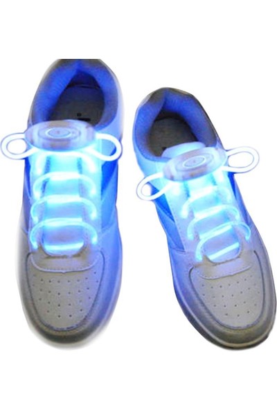 Npo Slrgb Rgb LED Işıklı Fiber Optik Ayakkabı Bağcığı