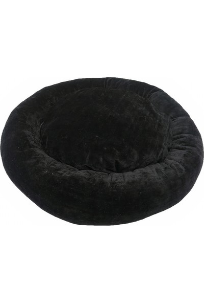Pet Boss Kedi ve Köpekler Için Sedefli Simit Yatak 55 cm Siyah Pet Boss Kedi ve Köpekler Için Sedefli Simit Yatak 55 cm Siyah