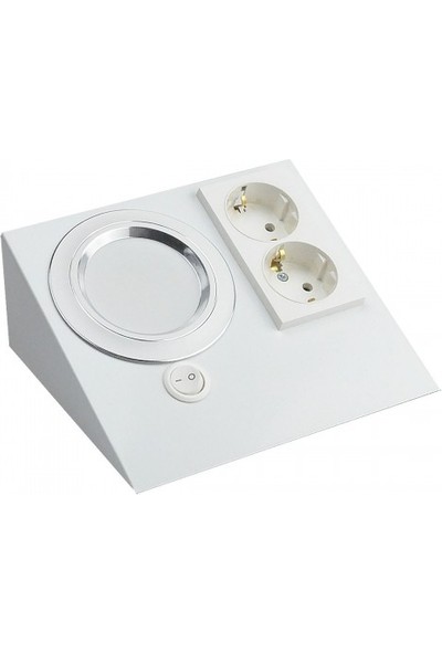Erva Tezgah Altı Priz Çifli Günışığı Erva Tezgah Altı Priz Çifli Günışığı