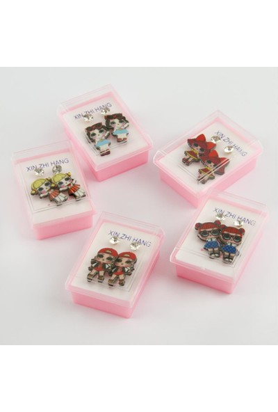 2 Çift Kutulu Küpe