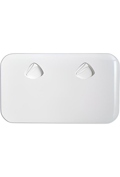 Tekne ve Karavan Için Plastik Kapak Beyaz 355X603 mm Tekne ve Karavan Için Plastik Kapak Beyaz 355X603 mm