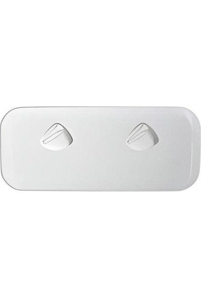 Tekne ve Karavan Için Plastik Kapak Beyaz 248X603 mm Tekne ve Karavan Için Plastik Kapak Beyaz 248X603 mm