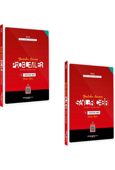 Marka Yayınları DGS Yektug Mat Problemler Soru Bankası & DGS Yektug Mat Sayısal Cebir