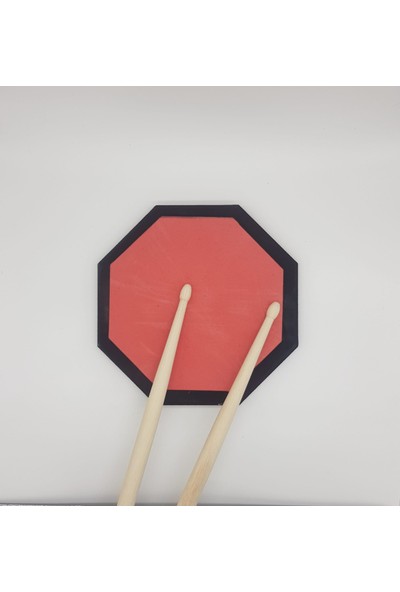ADORA Bateri Çalışma Pedi 7'' Baget Dahil-(Practice Pad) ADORA Bateri Çalışma Pedi 7'' Baget Dahil-(Practice Pad)