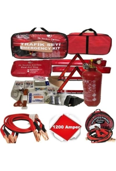 NKT GROUP Çantalı Lüx Takviye Kablolu Trafik Seti NKT GROUP Çantalı Lüx Takviye Kablolu Trafik Seti