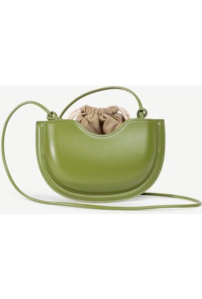 Mini Ağzı Büzgülü Omuz Çantası