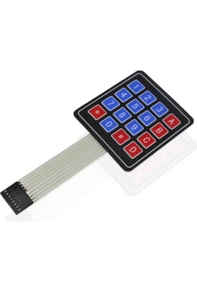 Feriot Arduino Pıc Arm 4x4 Membran Tuş Takımı Keypad Feriot Arduino Pıc Arm 4x4 Membran Tuş Takımı Keypad