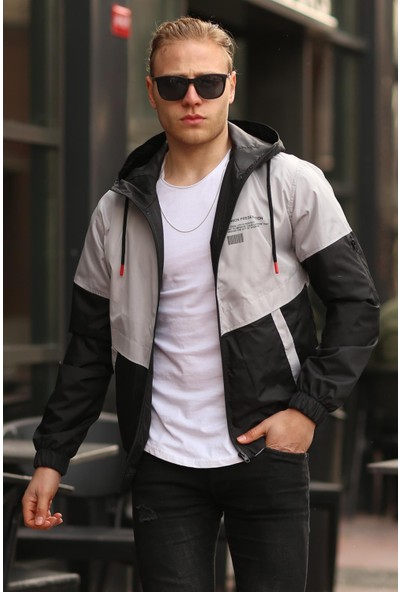 Erkek Suya ve Rüzgara Dayanıklı Çift Renk Yağmurluk Erkek Suya ve Rüzgara Dayanıklı Çift Renk Yağmurluk