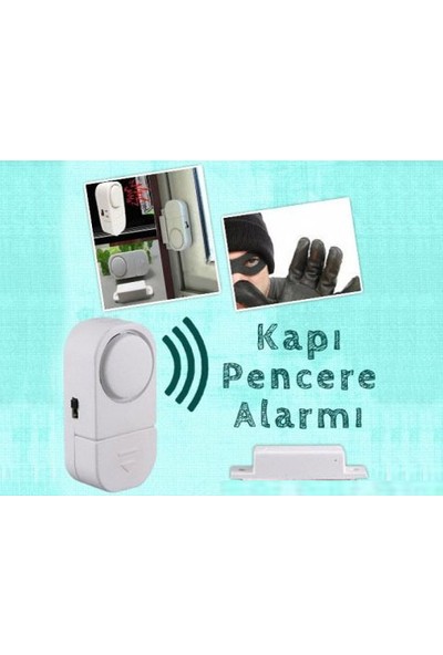 Hilays Kapı Pencere Alarmı (2 Adet) Hilays Kapı Pencere Alarmı (2 Adet)