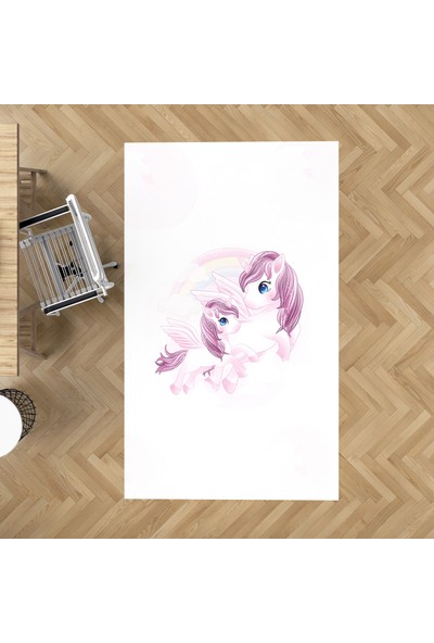 Milroma Desenli Çocuk Halısı Milroma Desenli Çocuk Halısı