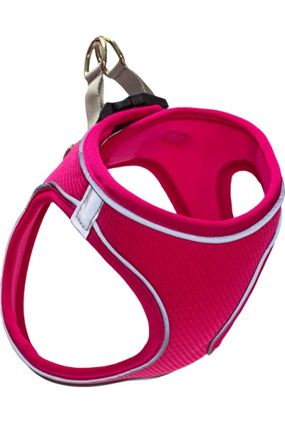 Mıta Air Mesh Göğüs Tasması Neon Pembe