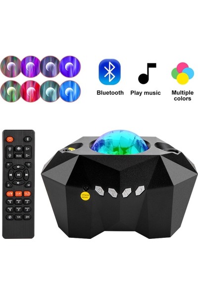 Sunlink Lazer Aurora Galaxy Yıldızlı Gökyüzü Projektör (Yurt Dışından)