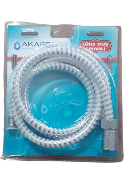 Asımoğlu Akarsu Lüks Duş Spirali Gri 1.5 mt