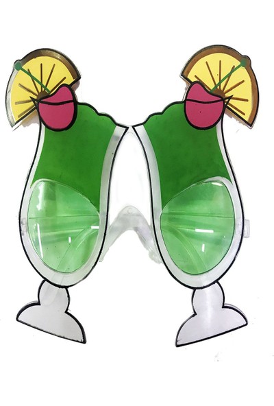 Samur Amazeus Yeşil Renk Kokteyl Temalı Yılbaşı Parti Gözlüğü Samur Amazeus Yeşil Renk Kokteyl Temalı Yılbaşı Parti Gözlüğü