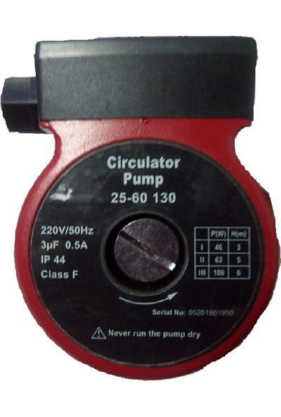 Kuşdemir Kömürlü Kazan Sirkülasyon Pompası Devir Daim 25 6 Kuşdemir Kömürlü Kazan Sirkülasyon Pompası Devir Daim 25 6