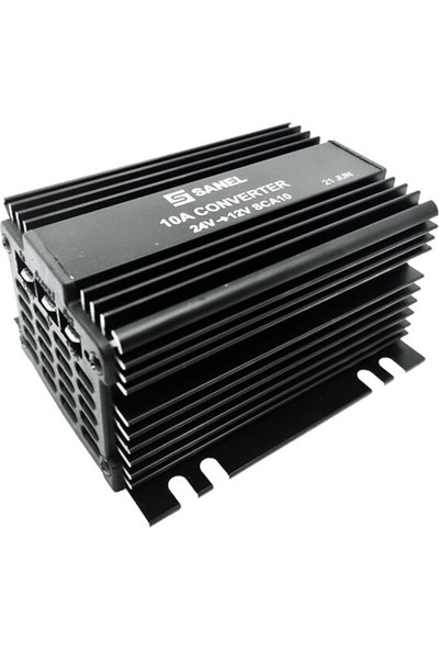 Sanel Konvektor 24V-12V 15 A Switchmode Konvertör 3 Uçlu 180 W Fanlı Soğutma Bmc,otokar Sanel Konvektor 24V-12V 15 A Switchmode Konvertör 3 Uçlu 180 W Fanlı Soğutma Bmc,otokar