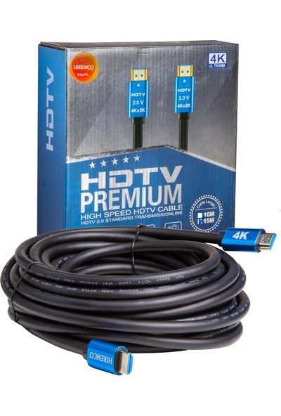 Hiremco HDMI Hdtv 2.0 4K Premium 15 Mt Hiremco HDMI Hdtv 2.0 4K Premium 15 Mt