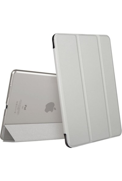 Apple iPad Air 3 10.5'' 2019 (A2152-A2123-A2153-A2154) Smart Case ve Arka Kılıf Gri Apple iPad Air 3 10.5'' 2019 (A2152-A2123-A2153-A2154) Smart Case ve Arka Kılıf Gri