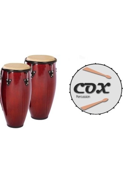 Cox Konga Seti 11,75 Inç + 12,5 Inç (Red Wine) - COB100RW