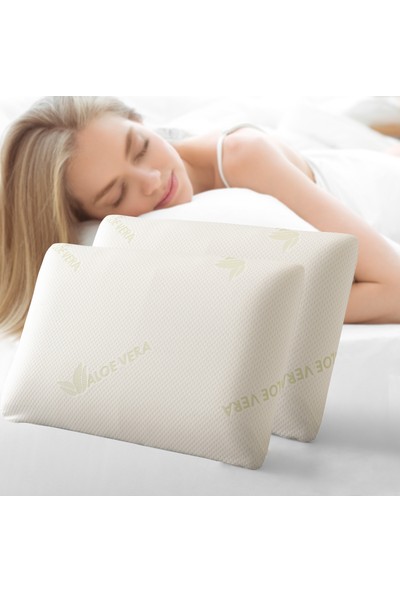 Heyner Visco Aloevera Yastık 2'li Paket Çift Kişilik