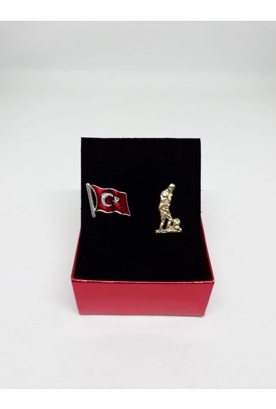 Asperas Grup Ikili Dalgalı Türk Bayrağı ve Atatürk Yaka Rozeti Asperas Grup Ikili Dalgalı Türk Bayrağı ve Atatürk Yaka Rozeti