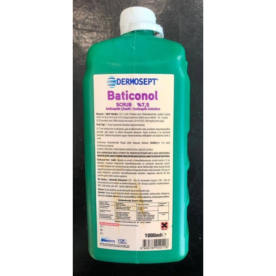 Zsykd Dermosept Baticonol Scrub 1 Lt Fiyatı - Taksit Seçenekleri