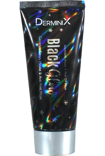Derminix Black Glow Gözenek Karşıtı Soyulabilir Maske 100ML Derminix Black Glow Gözenek Karşıtı Soyulabilir Maske 100ML