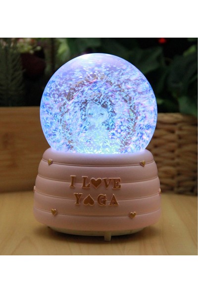 Hediye Biziz I Love Yoga Kar Motorlu, Işıklı ve Müzikli Mega Boy Kar Küresi Hediye Biziz I Love Yoga Kar Motorlu, Işıklı ve Müzikli Mega Boy Kar Küresi
