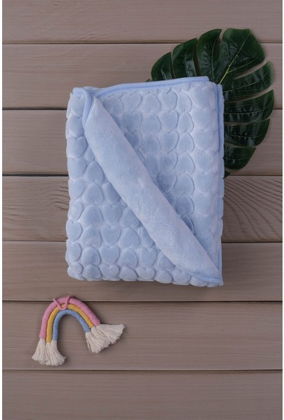 Baby2go 001- Bebek Peluş Battaniye Mavi Baby2go 001- Bebek Peluş Battaniye Mavi