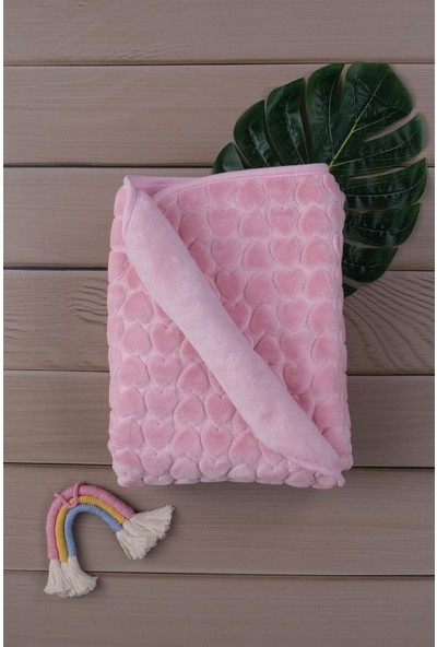 Baby2go 001- Bebek Peluş Battaniye Pembe Baby2go 001- Bebek Peluş Battaniye Pembe