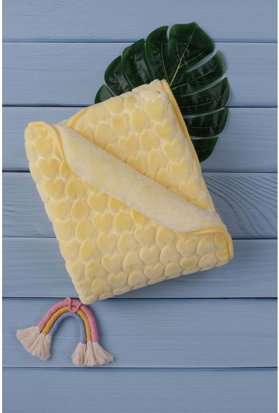 Baby2go 001- Bebek Peluş Battaniye Sarı Baby2go 001- Bebek Peluş Battaniye Sarı