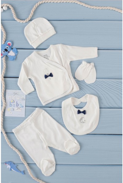 Baby2go 5-069 Erkek Bebek 5li Set Beyaz Baby2go 5-069 Erkek Bebek 5li Set Beyaz