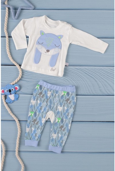 Baby2go 2827- Bebek Takım Mavi Baby2go 2827- Bebek Takım Mavi