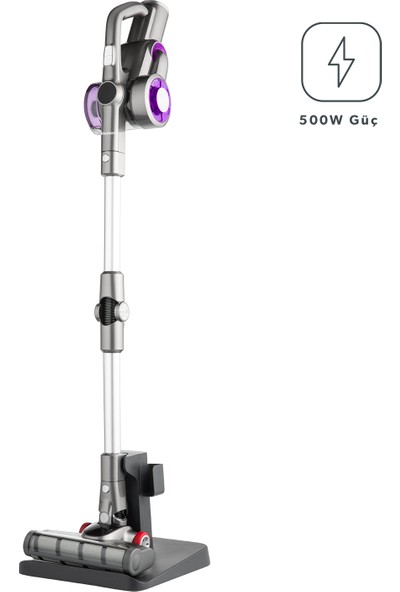 Homend Dustrider 1260H Dikey Şarjlı Kablosuz Süpürge Homend Dustrider 1260H Dikey Şarjlı Kablosuz Süpürge