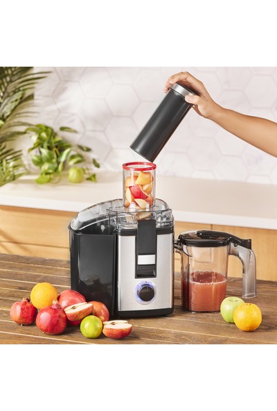 Homend Projuicer 2705h Siyah Katı Meyve Sıkacağı Homend Projuicer 2705h Siyah Katı Meyve Sıkacağı
