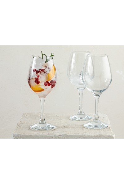 English Home Paşabahçe Diaria Cam 3'lü Kadeh 460 ml Şeffaf English Home Paşabahçe Diaria Cam 3'lü Kadeh 460 ml Şeffaf