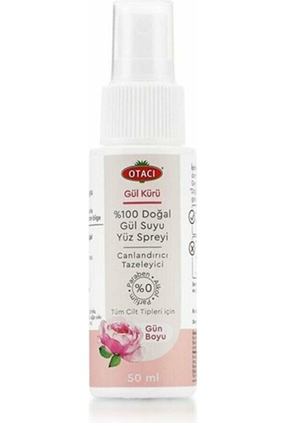 Gül Kürü Gül Suyu Yüz Spreyi 50 ml Gül Kürü Gül Suyu Yüz Spreyi 50 ml