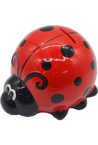 Life Uğur Boceği Şeklinde Porselen Kumbara